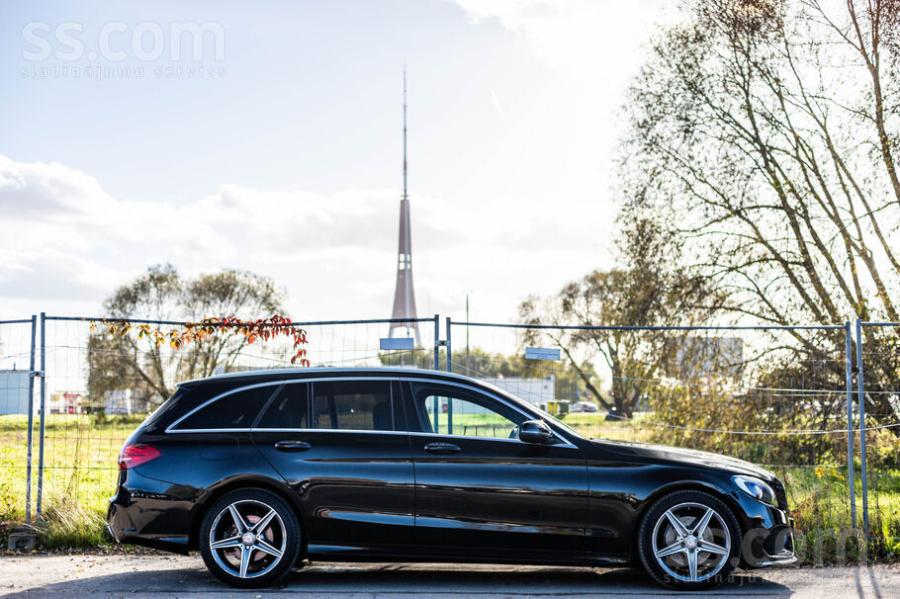 Melns Mercedes-Benz C 200 2016 Rīga, ar dzinēja tilpumu 2.20 L un nobraukumu 264 tūkst. km par 13990 €, foto 6 vietnē AUTOMOTO.COM.LV