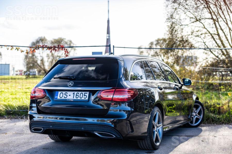 Melns Mercedes-Benz C 200 2016 Rīga, ar dzinēja tilpumu 2.20 L un nobraukumu 264 tūkst. km par 13990 €, foto 8 vietnē AUTOMOTO.COM.LV