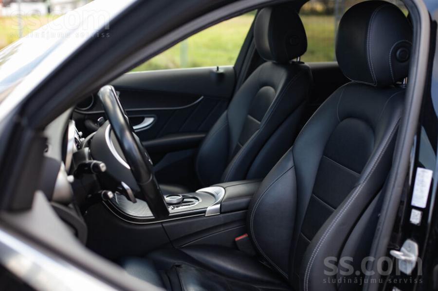 Melns Mercedes-Benz C 200 2016 Rīga, ar dzinēja tilpumu 2.20 L un nobraukumu 264 tūkst. km par 13990 €, foto 13 vietnē AUTOMOTO.COM.LV