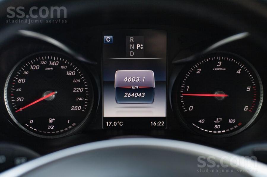 Melns Mercedes-Benz C 200 2016 Rīga, ar dzinēja tilpumu 2.20 L un nobraukumu 264 tūkst. km par 13990 €, foto 22 vietnē AUTOMOTO.COM.LV