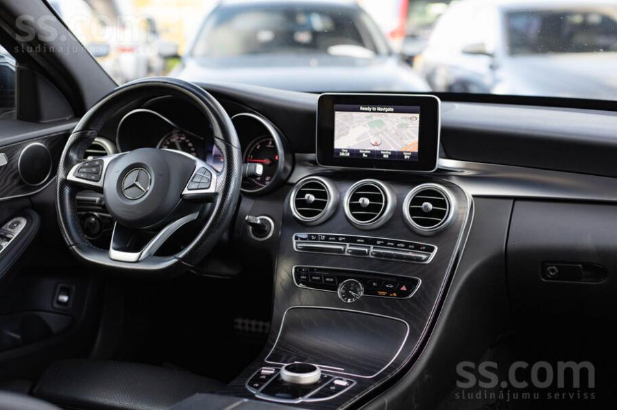 Melns Mercedes-Benz C 200 2016 Rīga, ar dzinēja tilpumu 2.20 L un nobraukumu 264 tūkst. km par 13990 €, foto 31 vietnē AUTOMOTO.COM.LV