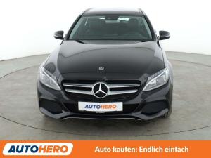 Black Mercedes-Benz C 200 2017 in Kaunas, with an engine capacity of 2.00 L and mileage of 74 thousand km for 24831 €, photo 9 on AUTOMOTO.COM.LV