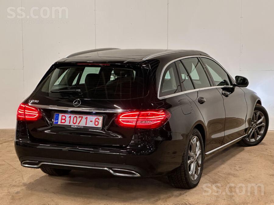 Melns Mercedes-Benz C 200 2017 Jūrmala, ar dzinēja tilpumu 2.20 L un nobraukumu 272 tūkst. km par 12995 €, foto 11 vietnē AUTOMOTO.COM.LV