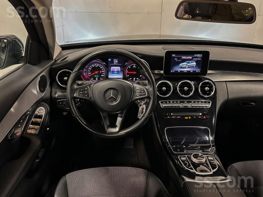 Melns Mercedes-Benz C 200 2017 Jūrmala, ar dzinēja tilpumu 2.20 L un nobraukumu 272 tūkst. km par 12995 €, foto 19 vietnē AUTOMOTO.COM.LV