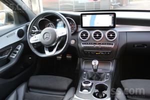 Black Mercedes-Benz C 200 2019 in Liepaja, with an engine capacity of 1.60 L and mileage of 178 thousand km for 15750 €, photo 10 on AUTOMOTO.COM.LV
