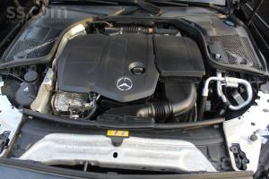 Black Mercedes-Benz C 200 2019 in Liepaja, with an engine capacity of 1.60 L and mileage of 178 thousand km for 15750 €, photo 18 on AUTOMOTO.COM.LV