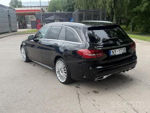 Melns Mercedes-Benz C 200 2019 Liepāja, ar dzinēja tilpumu 1.60 L un nobraukumu 198 tūkst. km par 14350 €, foto 3 vietnē AUTOMOTO.COM.LV