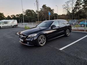 Melns Mercedes-Benz C 200 2019 Tallina, ar dzinēja tilpumu 1.60 L un nobraukumu 155 tūkst. km par 16700 €, foto  vietnē AUTOMOTO.COM.LV