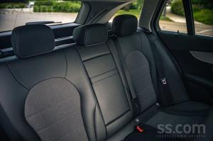 Black Mercedes-Benz C 200 2019 in Riga, with an engine capacity of 1.60 L and mileage of 185 thousand km for 14990 €, photo 12 on AUTOMOTO.COM.LV