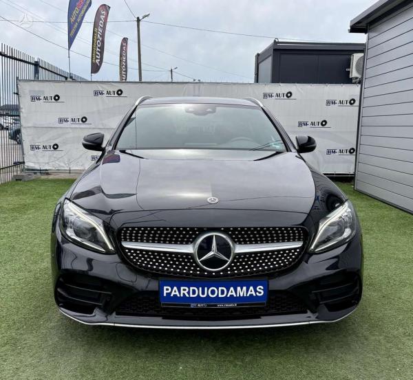 Melns Mercedes-Benz C 200 2020 Panevēža, ar dzinēja tilpumu 1.50 L un nobraukumu 227 tūkst. km par 15900 €, foto 3 vietnē AUTOMOTO.COM.LV