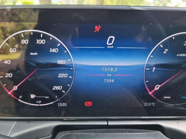 Black Mercedes-Benz C 200 2025 in Prienai, with an engine capacity of 1.99 L and mileage of 8 thousand km for 12890 €, photo 9 on AUTOMOTO.COM.LV
