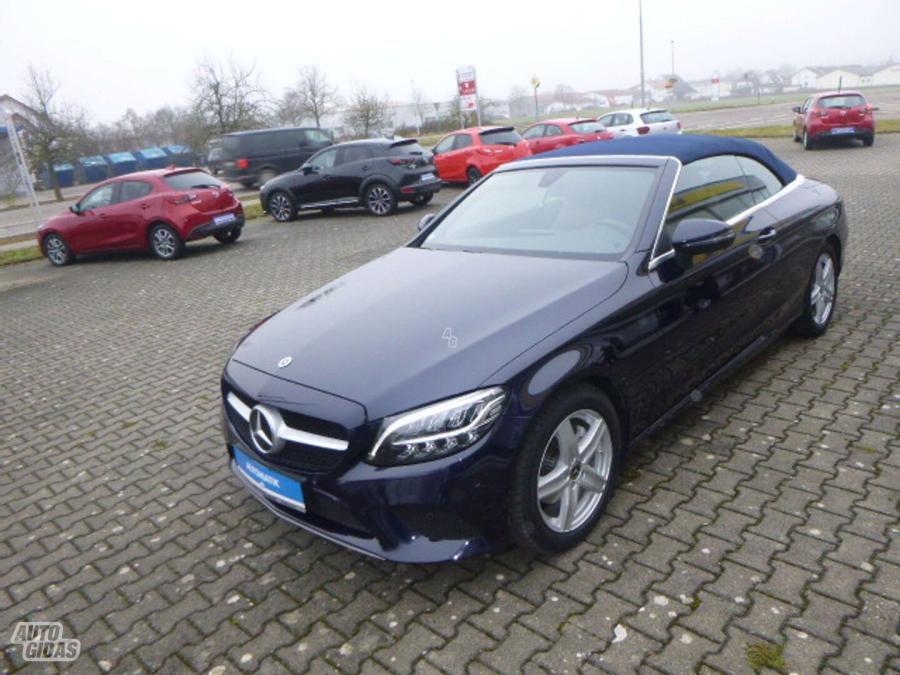 Blue Mercedes-Benz C 200 2022 in Kaunas, with an engine capacity of 1.50 L and mileage of 67 thousand km for 29085 €, photo 7 on AUTOMOTO.COM.LV