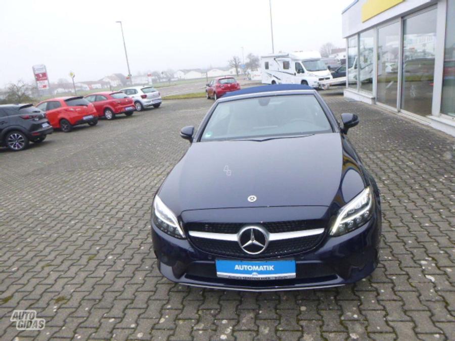 Blue Mercedes-Benz C 200 2022 in Kaunas, with an engine capacity of 1.50 L and mileage of 67 thousand km for 29085 €, photo 8 on AUTOMOTO.COM.LV