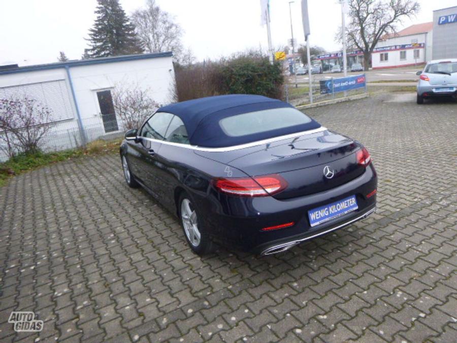 Blue Mercedes-Benz C 200 2022 in Kaunas, with an engine capacity of 1.50 L and mileage of 67 thousand km for 29085 €, photo 12 on AUTOMOTO.COM.LV