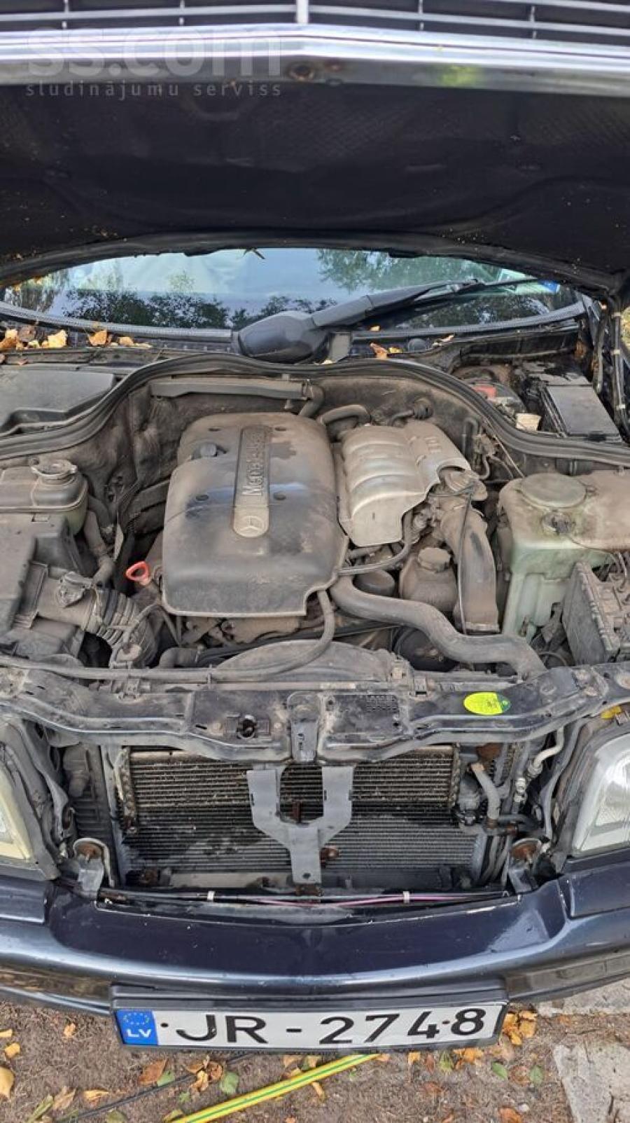 Zils Mercedes-Benz C 200 1999 Rīga, ar dzinēja tilpumu 2.20 L un nobraukumu 291 tūkst. km par 1700 €, foto 3 vietnē AUTOMOTO.COM.LV
