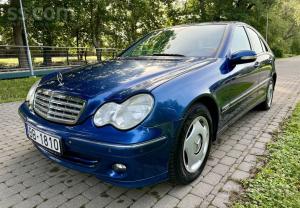 Zils Mercedes-Benz C 200 2006 Rīga, ar dzinēja tilpumu 1.80 L un nobraukumu 206 tūkst. km par 2290 €, foto 1 vietnē AUTOMOTO.COM.LV
