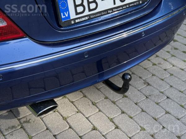 Blue Mercedes-Benz C 200 2006 in Riga, with an engine capacity of 1.80 L and mileage of 206 thousand km for 2290 €, photo 9 on AUTOMOTO.COM.LV