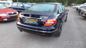 Blue Mercedes-Benz C 200 2011 in Riga, with an engine capacity of 2.20 L and mileage of 242 thousand km for 6850 €, photo 9 on AUTOMOTO.COM.LV