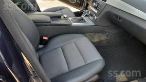 Blue Mercedes-Benz C 200 2011 in Riga, with an engine capacity of 2.20 L and mileage of 242 thousand km for 6850 €, photo 23 on AUTOMOTO.COM.LV