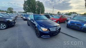 Blue Mercedes-Benz C 200 2011 in Riga, with an engine capacity of 2.20 L and mileage of 242 thousand km for 6850 €, photo 34 on AUTOMOTO.COM.LV