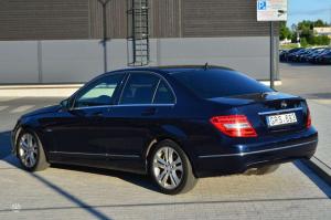 Zils Mercedes-Benz C 200 2011 Šauļi, ar dzinēja tilpumu 2.14 L un nobraukumu 250 tūkst. km par 5400 €, foto 8 vietnē AUTOMOTO.COM.LV