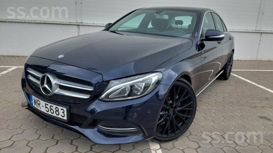 Zils Mercedes-Benz C 200 2016 Rīga, ar dzinēja tilpumu 1.60 L un nobraukumu 130 tūkst. km par 10900 €, foto 3 vietnē AUTOMOTO.COM.LV