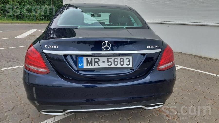 Zils Mercedes-Benz C 200 2016 Rīga, ar dzinēja tilpumu 1.60 L un nobraukumu 130 tūkst. km par 10900 €, foto 15 vietnē AUTOMOTO.COM.LV