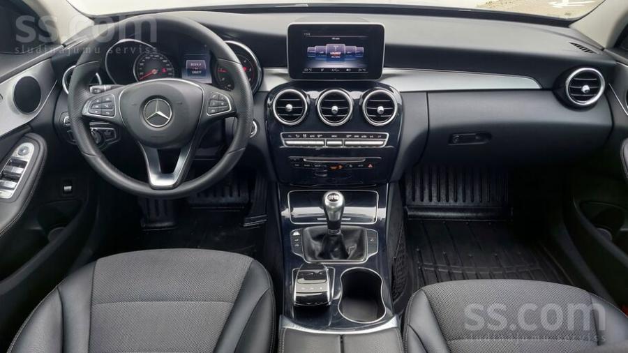 Zils Mercedes-Benz C 200 2016 Rīga, ar dzinēja tilpumu 1.60 L un nobraukumu 130 tūkst. km par 10900 €, foto 16 vietnē AUTOMOTO.COM.LV