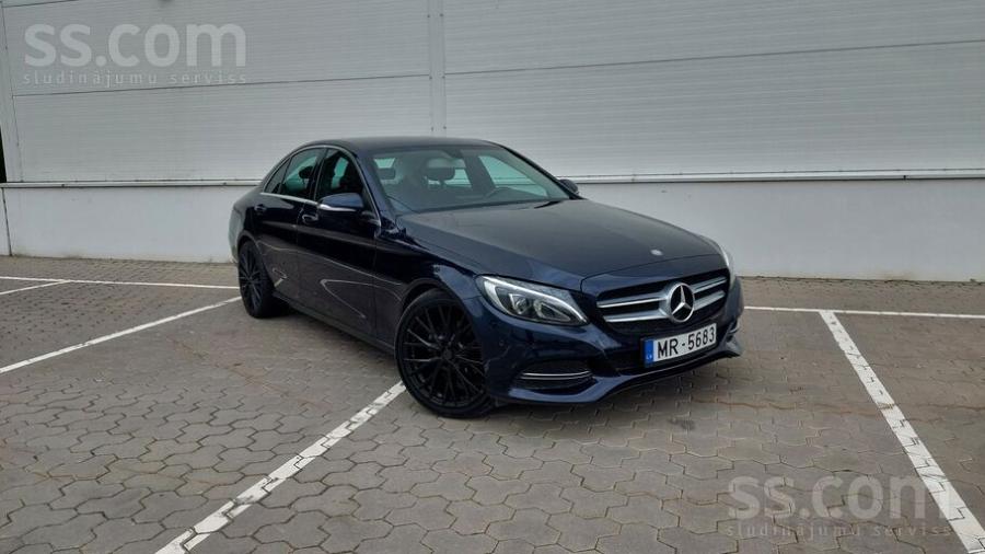 Zils Mercedes-Benz C 200 2016 Rīga, ar dzinēja tilpumu 1.60 L un nobraukumu 130 tūkst. km par 10900 €, foto 18 vietnē AUTOMOTO.COM.LV