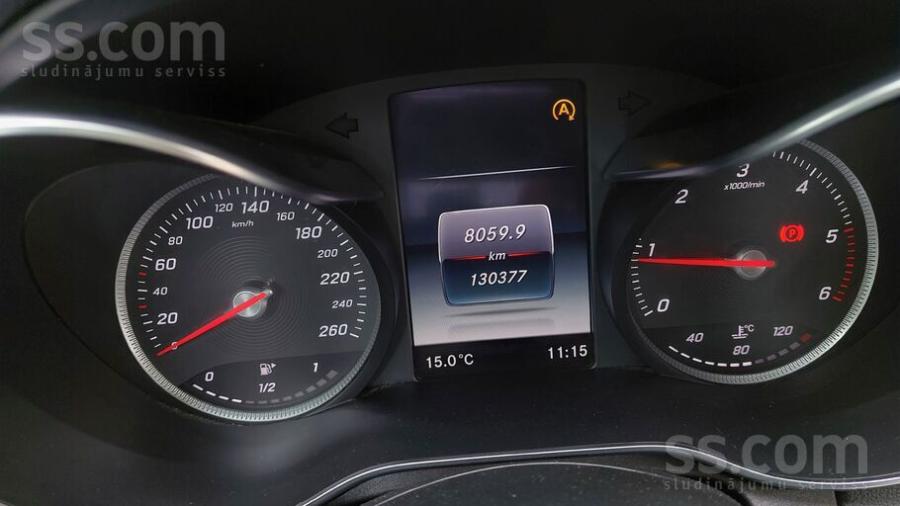 Zils Mercedes-Benz C 200 2016 Rīga, ar dzinēja tilpumu 1.60 L un nobraukumu 130 tūkst. km par 10900 €, foto 21 vietnē AUTOMOTO.COM.LV