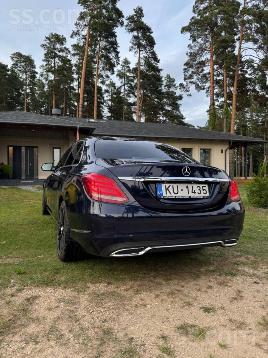 Zils Mercedes-Benz C 200 2018 Rīga, ar dzinēja tilpumu 2.00 L un nobraukumu 90 tūkst. km par 22400 €, foto 3 vietnē AUTOMOTO.COM.LV