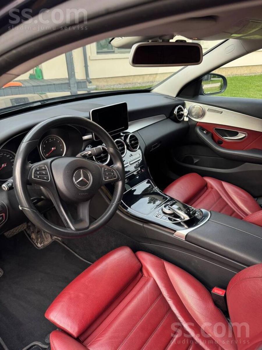 Zils Mercedes-Benz C 200 2018 Rīga, ar dzinēja tilpumu 2.00 L un nobraukumu 90 tūkst. km par 22400 €, foto 8 vietnē AUTOMOTO.COM.LV