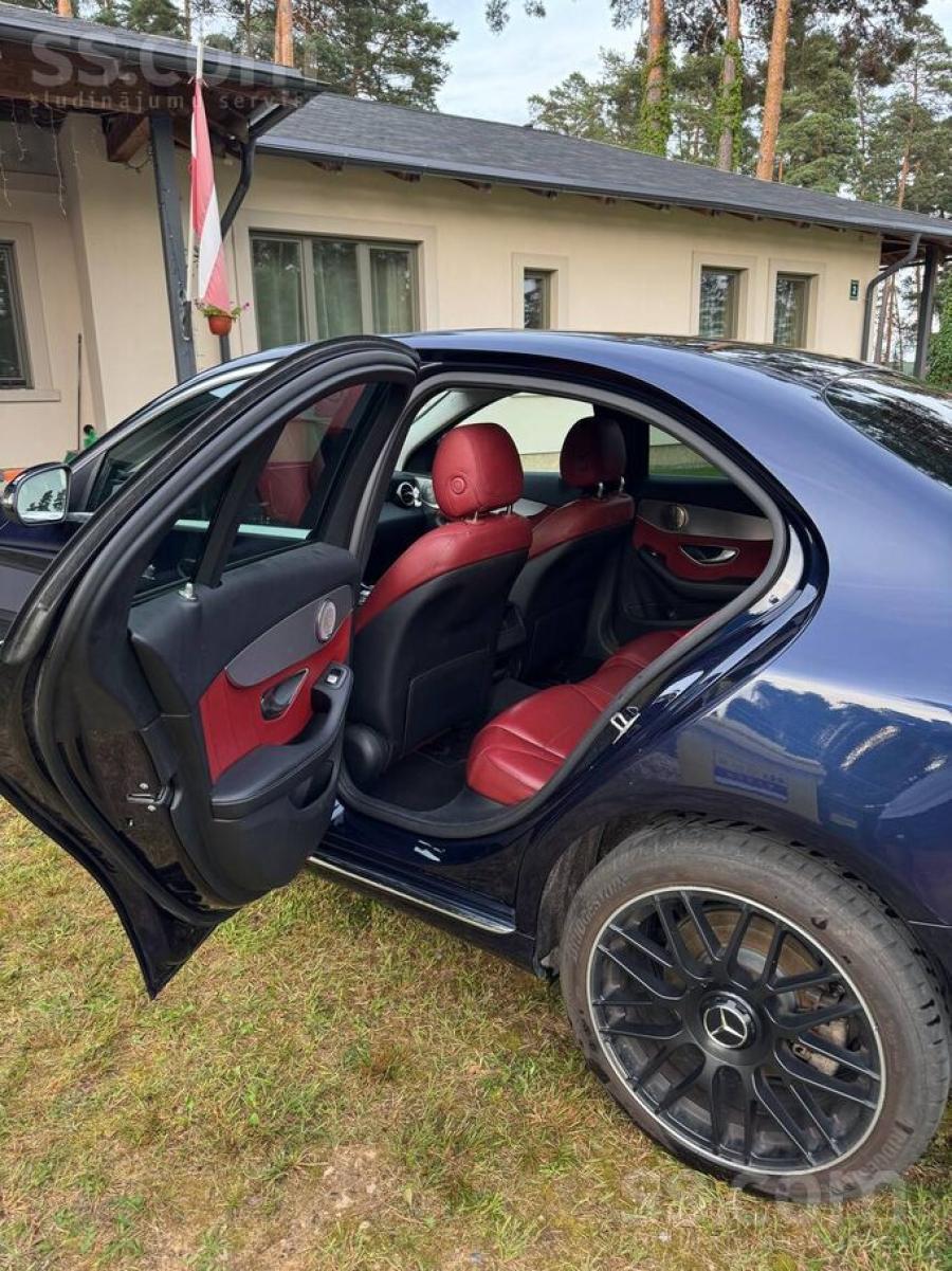 Zils Mercedes-Benz C 200 2018 Rīga, ar dzinēja tilpumu 2.00 L un nobraukumu 90 tūkst. km par 22400 €, foto 10 vietnē AUTOMOTO.COM.LV