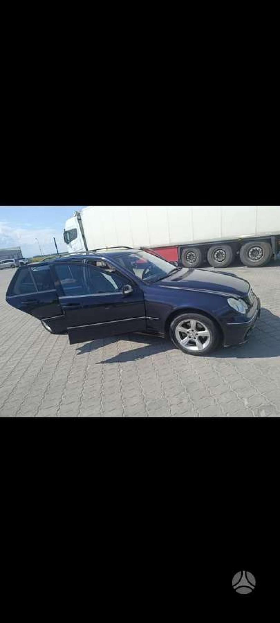 Синий Мерседес Ц 200 2004 в Пасвалис, объемом двигателя 2.15 л и пробегом 395 тыс. км за 1000 €, фото 6 на AUTOMOTO.COM.LV
