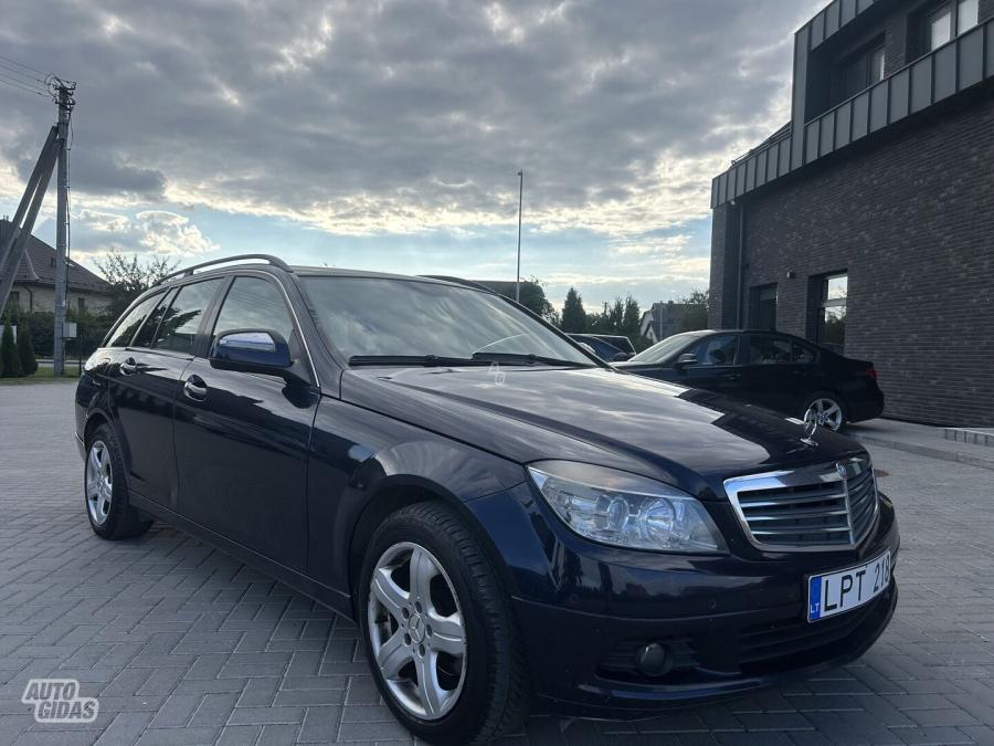 Zils Mercedes-Benz C 200 2008 Kauņa, ar dzinēja tilpumu 2.20 L un nobraukumu 360 tūkst. km par 3199 €, foto 6 vietnē AUTOMOTO.COM.LV