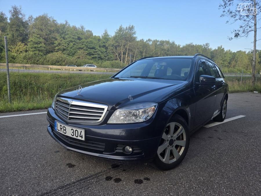Zils Mercedes-Benz C 200 2009 Kauņa, ar dzinēja tilpumu 2.20 L un nobraukumu 310 tūkst. km par 2099 €, foto 3 vietnē AUTOMOTO.COM.LV