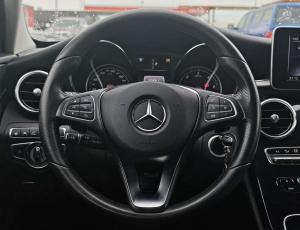 Blue Mercedes-Benz C 200 2017 in Vilnius, with an engine capacity of 2.14 L and mileage of 285 thousand km for 10500 €, photo 12 on AUTOMOTO.COM.LV