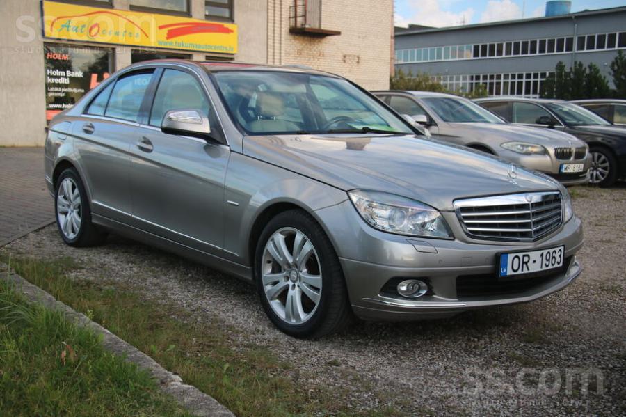 Brown Mercedes-Benz C 200 2008 in Tukums, with an engine capacity of 2.20 L and mileage of 0 thousand km for 6500 €, photo 1 on AUTOMOTO.COM.LV