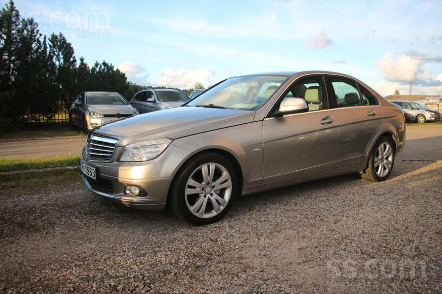 Brown Mercedes-Benz C 200 2008 in Tukums, with an engine capacity of 2.20 L and mileage of 0 thousand km for 6500 €, photo 6 on AUTOMOTO.COM.LV