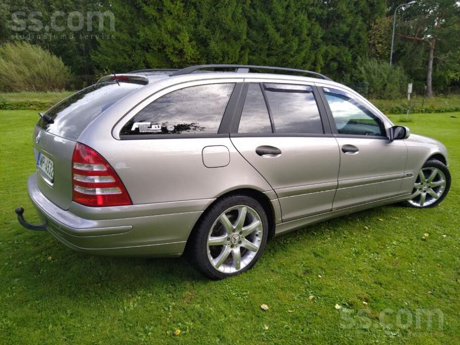 Brūns Mercedes-Benz C 200 2006 Aizkraukle, ar dzinēja tilpumu 2.10 L un nobraukumu 368 tūkst. km par 1700 €, foto 4 vietnē AUTOMOTO.COM.LV