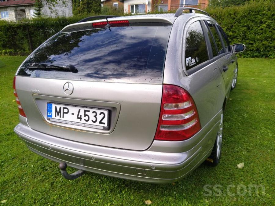 Brūns Mercedes-Benz C 200 2006 Aizkraukle, ar dzinēja tilpumu 2.10 L un nobraukumu 368 tūkst. km par 1700 €, foto 6 vietnē AUTOMOTO.COM.LV