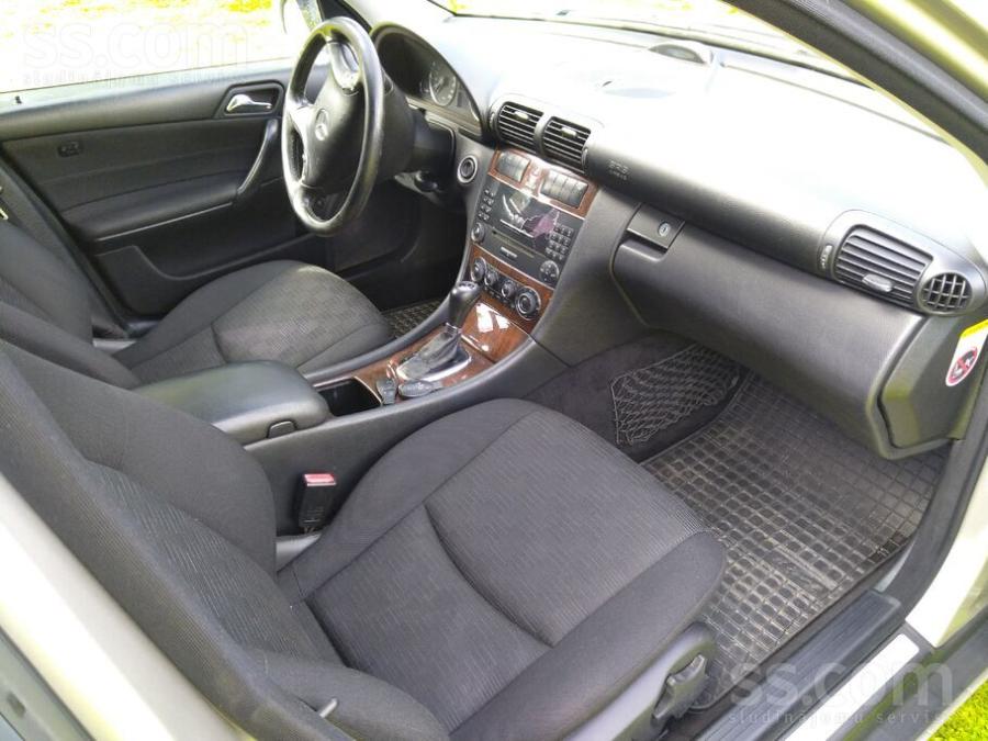 Brūns Mercedes-Benz C 200 2006 Aizkraukle, ar dzinēja tilpumu 2.10 L un nobraukumu 368 tūkst. km par 1700 €, foto 7 vietnē AUTOMOTO.COM.LV