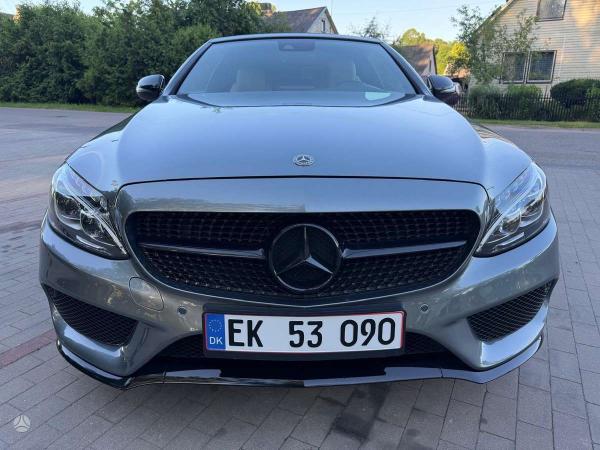 Grey Mercedes-Benz C 200 2018 in Kaunas, with an engine capacity of 1.99 L and mileage of 94 thousand km for 26000 €, photo 2 on AUTOMOTO.COM.LV