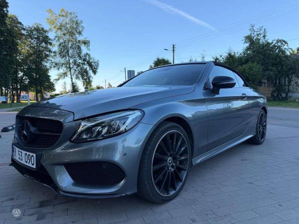 Grey Mercedes-Benz C 200 2018 in Kaunas, with an engine capacity of 1.99 L and mileage of 94 thousand km for 26000 €, photo 6 on AUTOMOTO.COM.LV