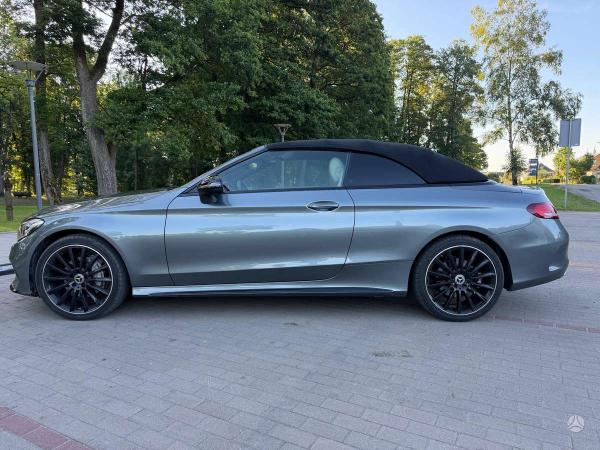 Grey Mercedes-Benz C 200 2018 in Kaunas, with an engine capacity of 1.99 L and mileage of 94 thousand km for 26000 €, photo 10 on AUTOMOTO.COM.LV