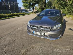 Grey Mercedes-Benz C 200 2016 in Riga, with an engine capacity of 2.00 L and mileage of 115 thousand km for 21999 €, photo 4 on AUTOMOTO.COM.LV