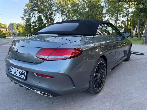 Grey Mercedes-Benz C 200 2018 in Kaunas, with an engine capacity of 1.99 L and mileage of 94 thousand km for 26000 €, photo 8 on AUTOMOTO.COM.LV