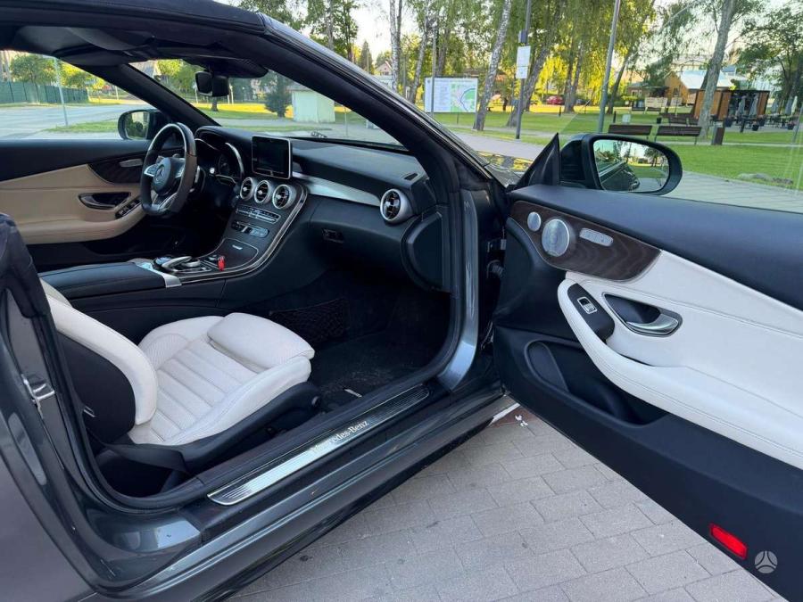 Pelēks Mercedes-Benz C 200 2018 Kauņa, ar dzinēja tilpumu 1.99 L un nobraukumu 94 tūkst. km par 26000 €, foto 13 vietnē AUTOMOTO.COM.LV