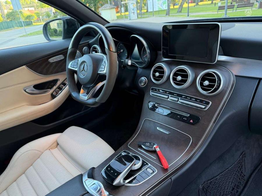 Pelēks Mercedes-Benz C 200 2018 Kauņa, ar dzinēja tilpumu 1.99 L un nobraukumu 94 tūkst. km par 26000 €, foto 16 vietnē AUTOMOTO.COM.LV