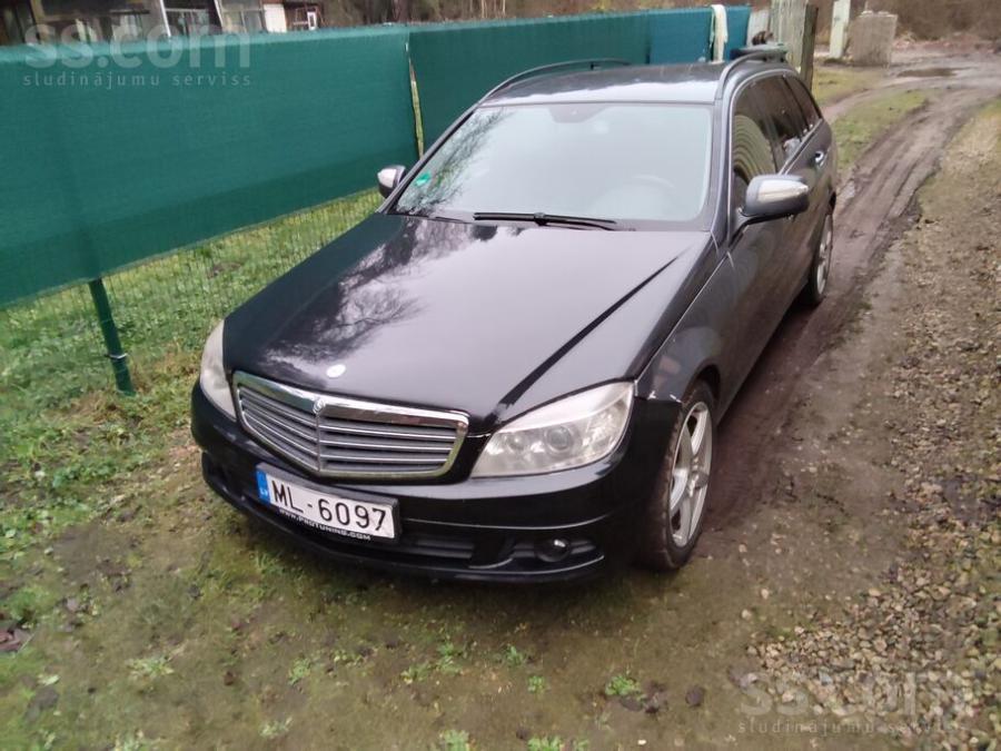 Pelēks Mercedes-Benz C 200 2007 Rīga, ar dzinēja tilpumu 2.10 L un nobraukumu 385 tūkst. km par 2800 €, foto 1 vietnē AUTOMOTO.COM.LV
